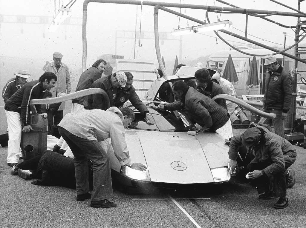 Riding in a 1970 Mercedes-Benz C111 is the ultimate historical tease ...
