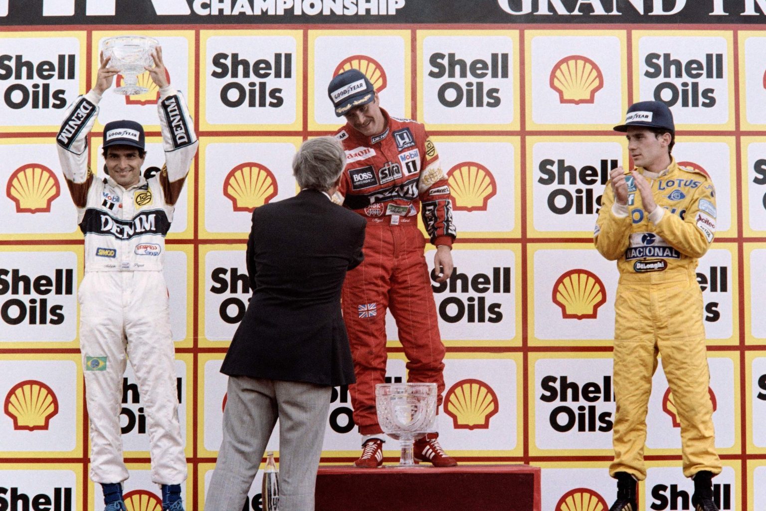Masterclass: When Nigel Mansell destroyed Nelson Piquet at the 1987 ...