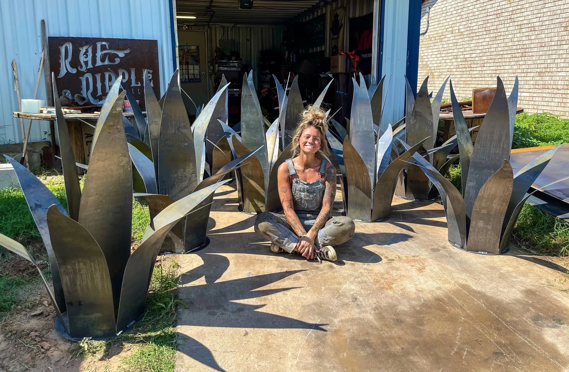 Atelier for the alternative: How visionary metalwork artist Rae Ripple ...