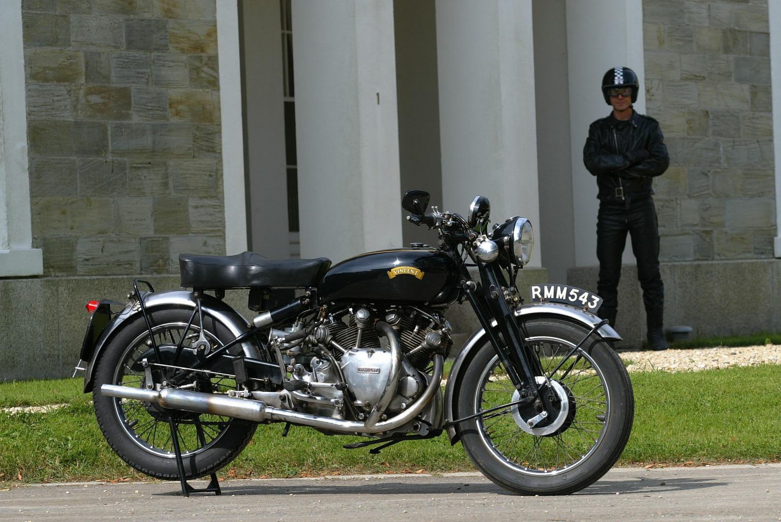 The snarling Vincent Rapide can still mix it on modern roads | Hagerty UK