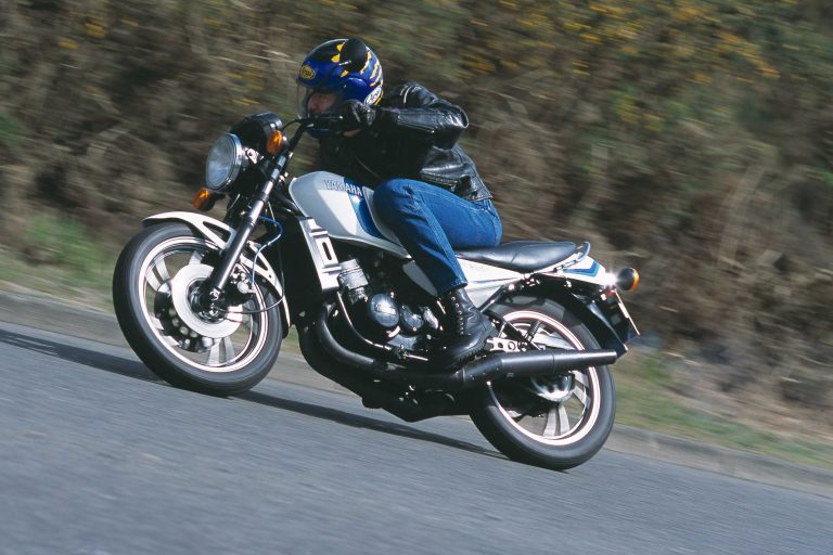 With a twist of the throttle, the Yamaha RD350LC was a party animal ...