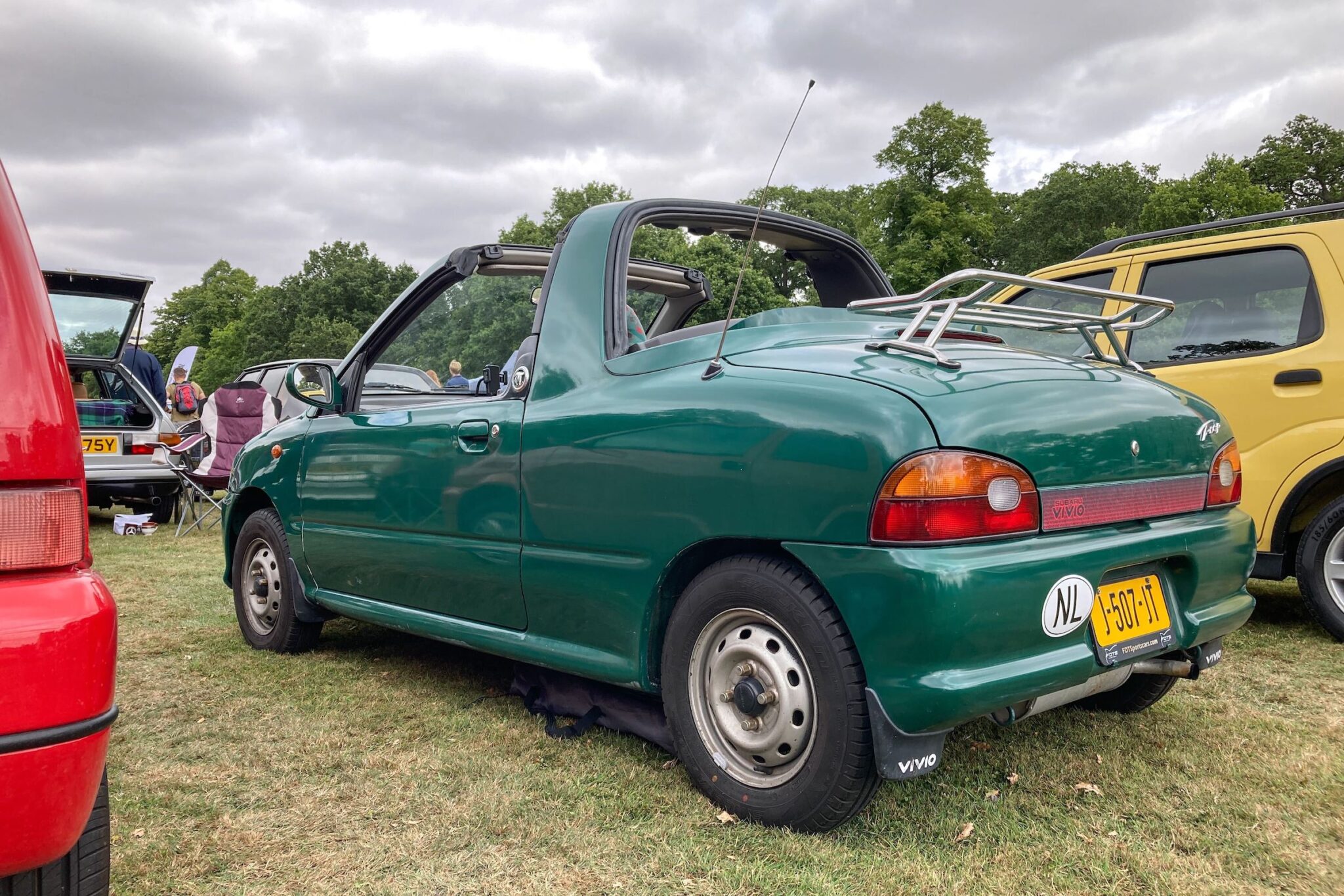This Subaru Vivio T-Top was a splash of madness among the unexceptional ...