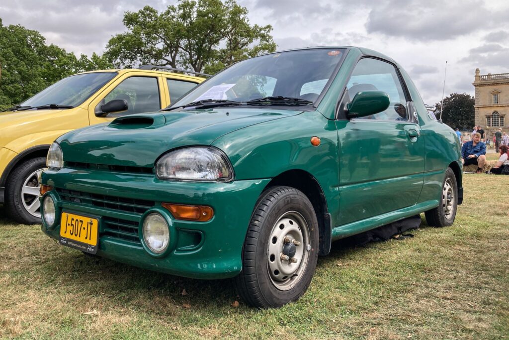 This Subaru Vivio T-Top was a splash of madness among the unexceptional ...
