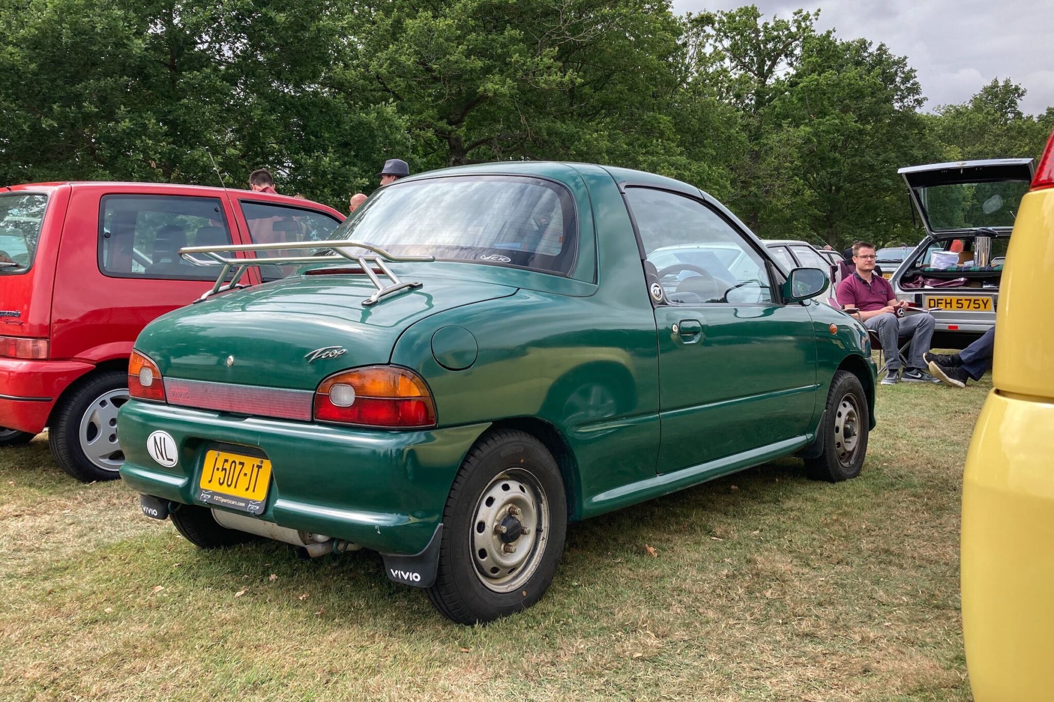 This Subaru Vivio T-Top was a splash of madness among the unexceptional ...