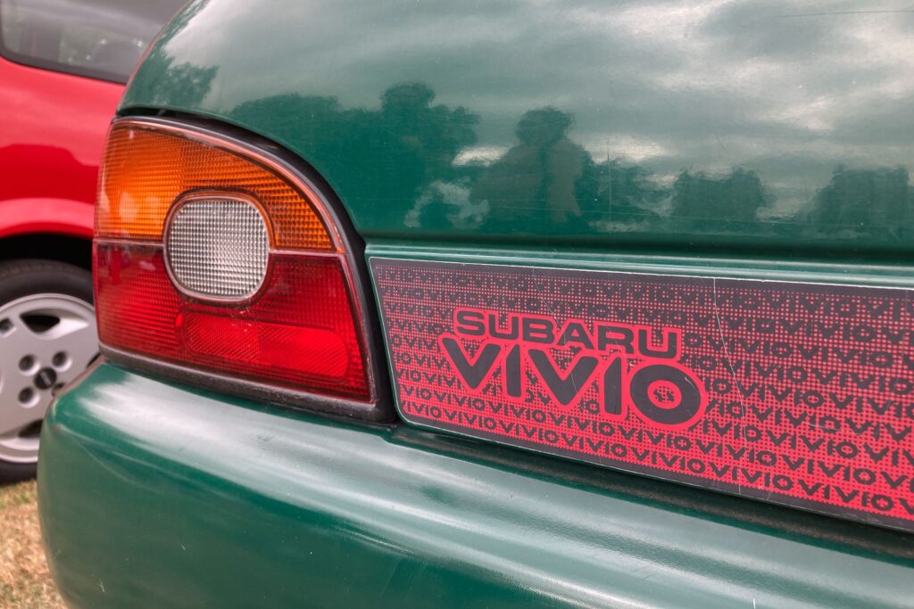 This Subaru Vivio T-Top was a splash of madness among the unexceptional ...