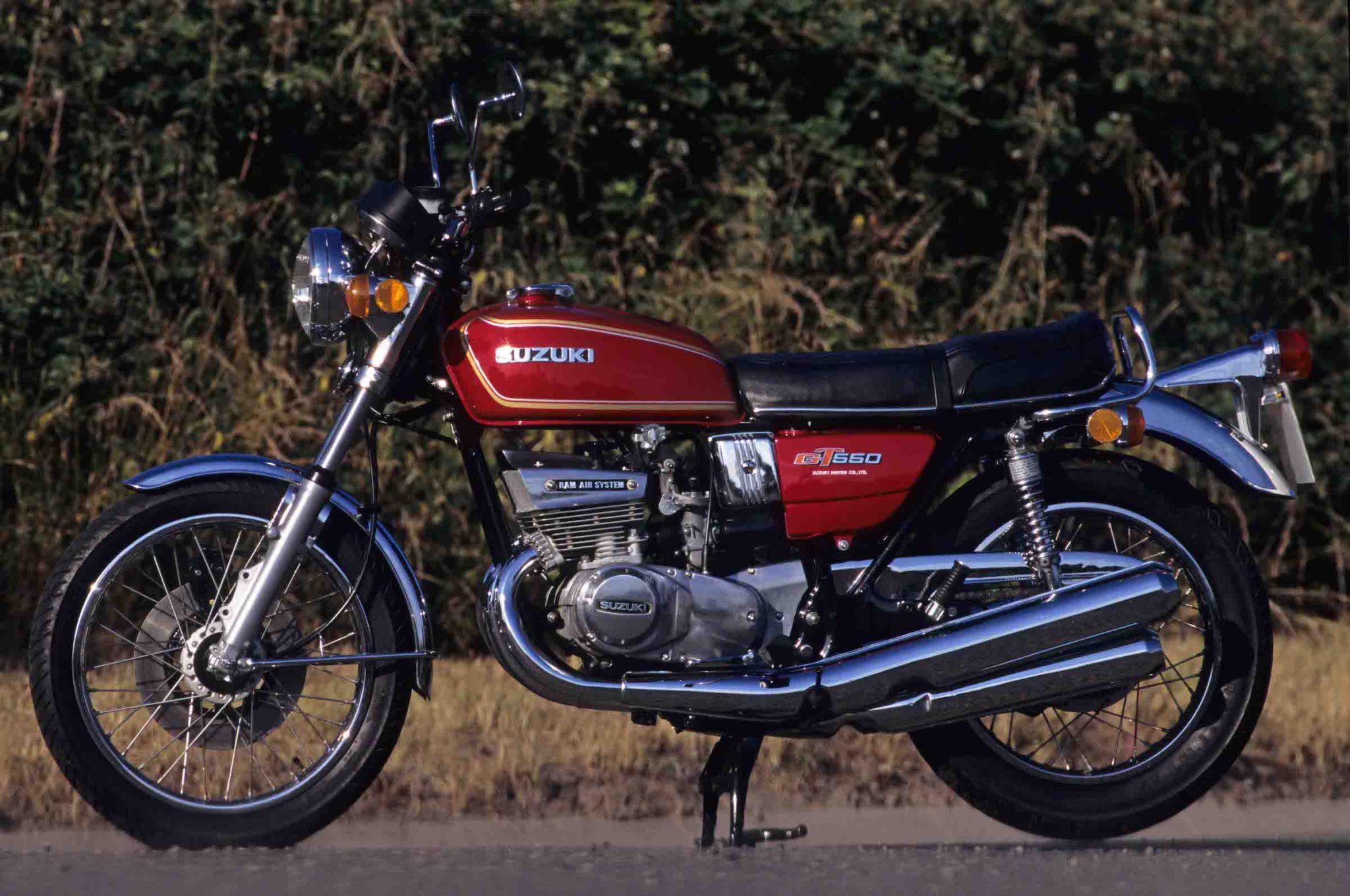 Sheene shine: The Suzuki GT550A basked in reflected racing glory ...
