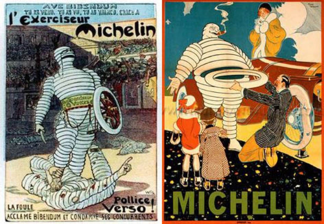 Michelin Man: How a nail-drinking oddity became the most recognisable ...