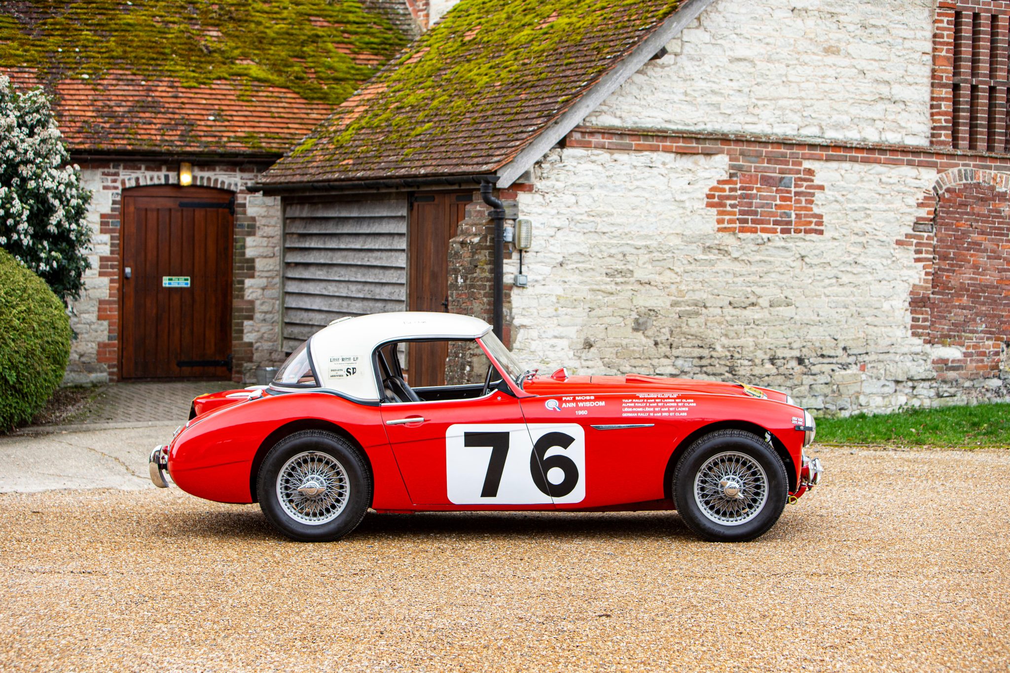 Who will answer the rallying cry for this ex-Pat Moss Austin-Healey ...