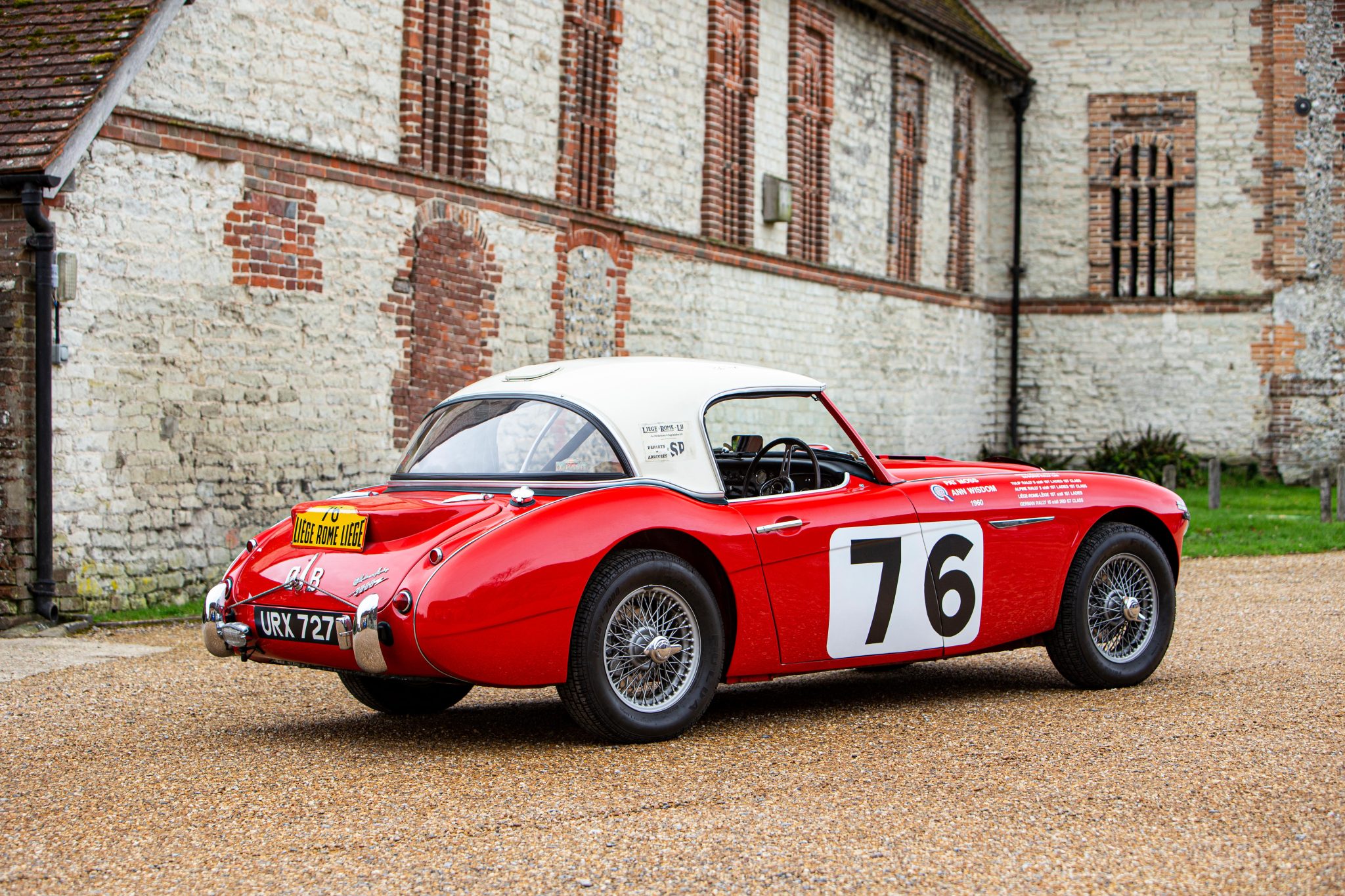 Who will answer the rallying cry for this ex-Pat Moss Austin-Healey ...