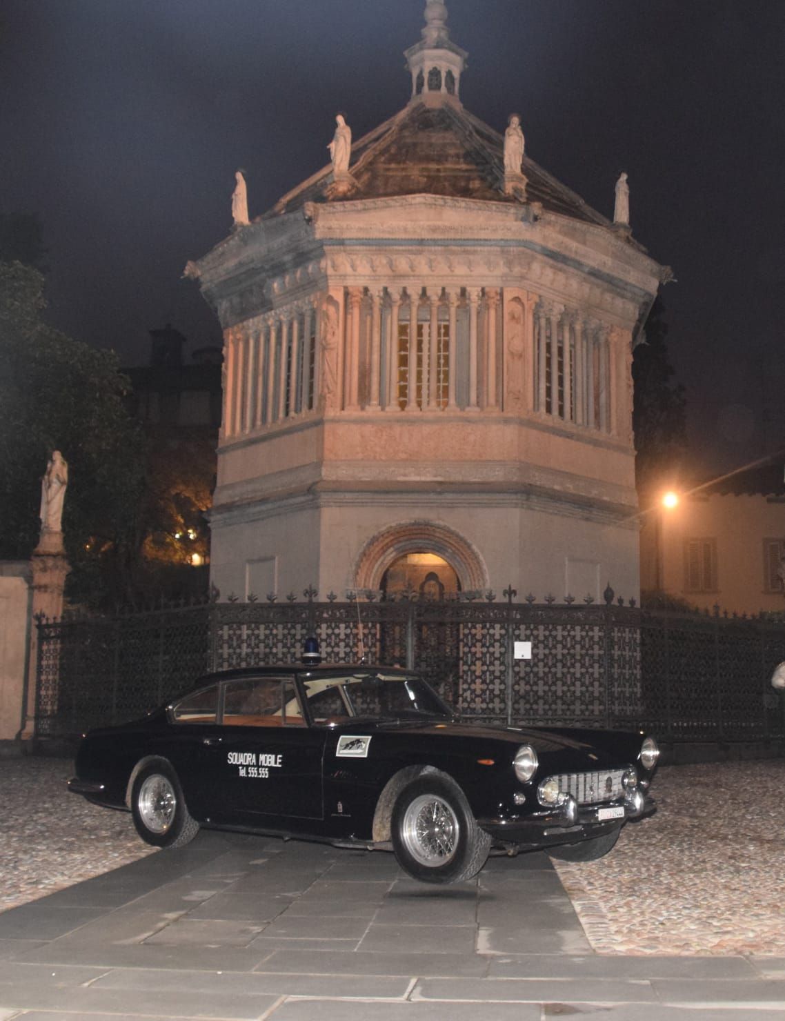 The first and greatest Ferrari police car of all was this 250 GTE ...