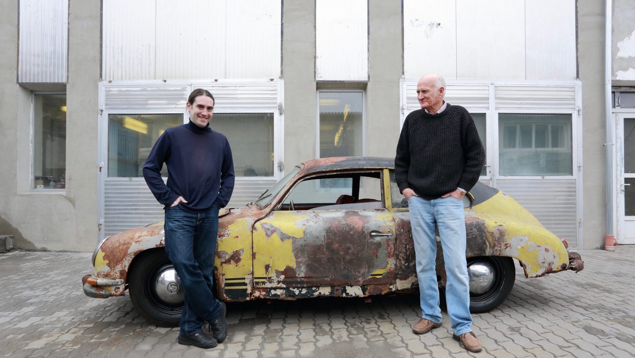 Ferry Porsche Unofficially Approved the First Replica 356 from the Pits ...