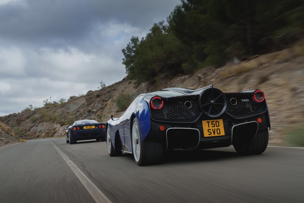 EXCLUSIVE: The GMA T.50 Finally Meets Its Ancestor, the McLaren F1 ...