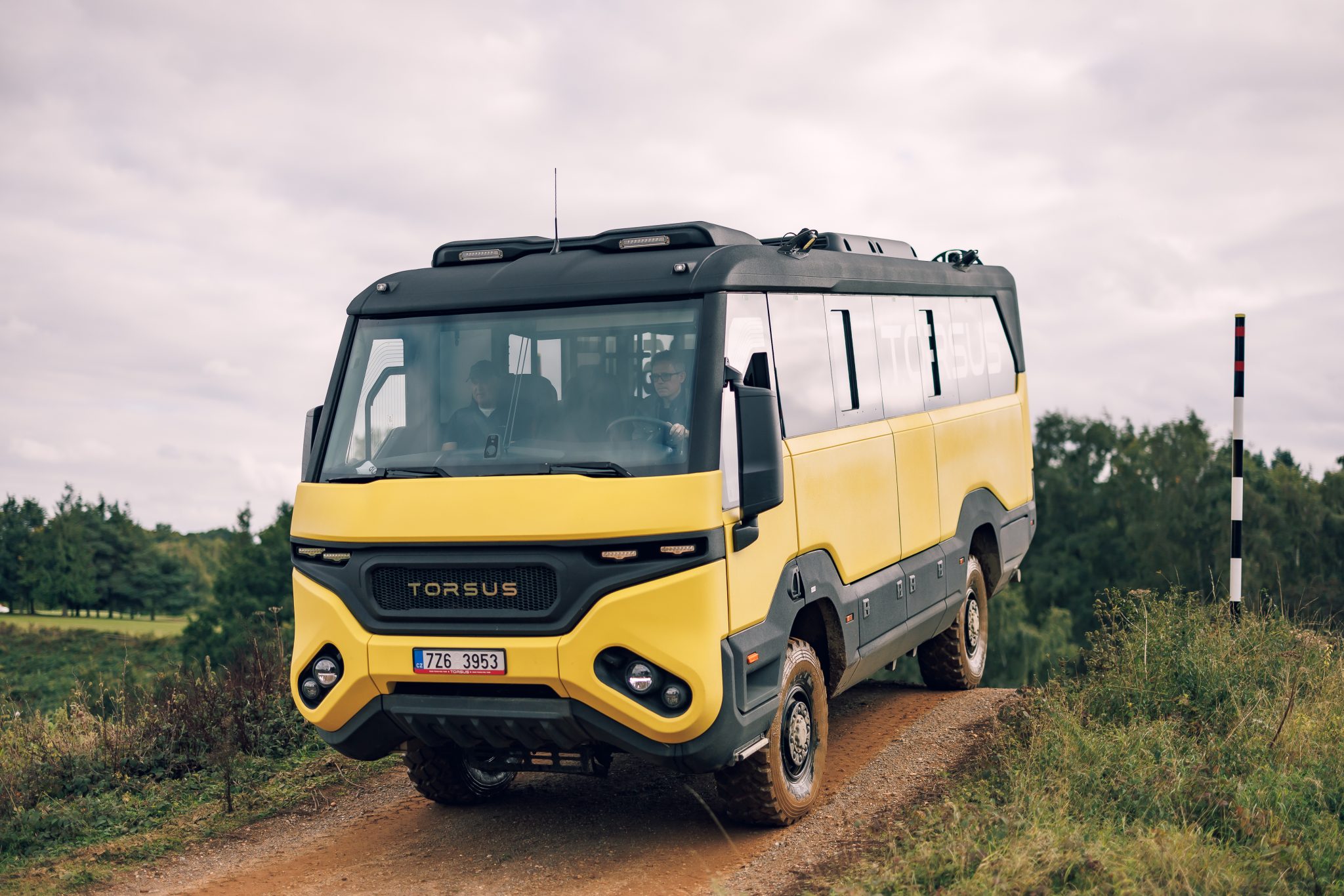 From Active Volcanoes to War Zones, Torsus Off-Road Buses Have No Fear ...