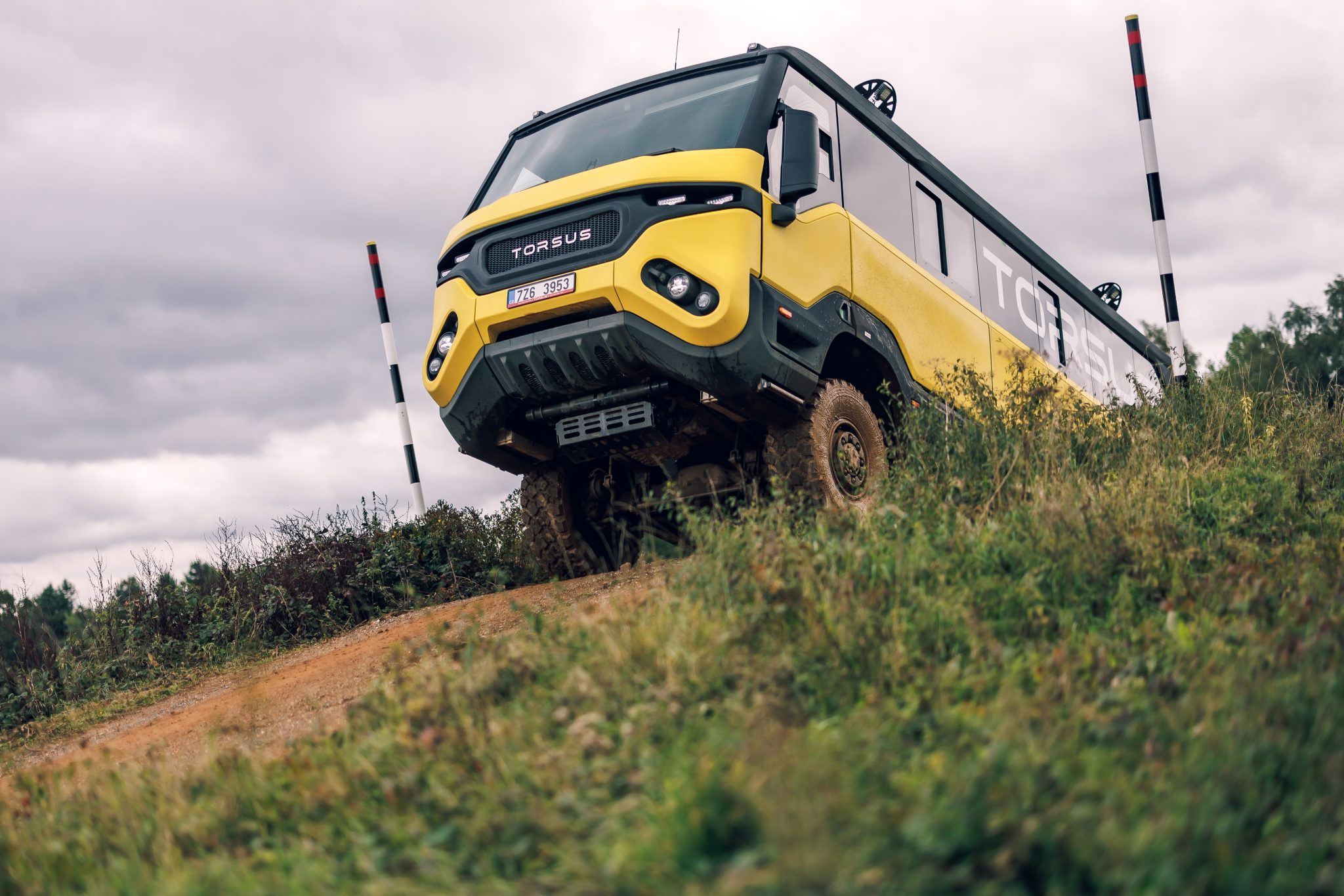 From Active Volcanoes to War Zones, Torsus Off-Road Buses Have No Fear ...